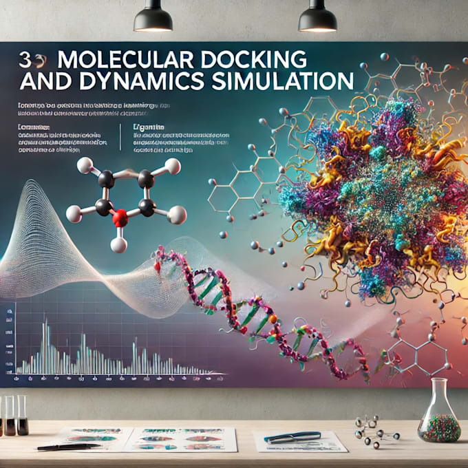 Perform molecular docking and dynamics simulations by Dnaninja | Fiverr