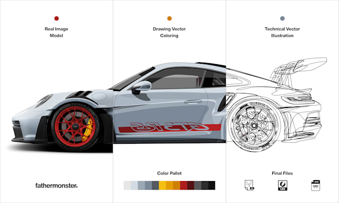 Vectorize ai images into a vectorized image or vector lines by ...