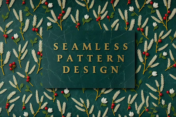 Design vector repeat patterns for textiles by Pasindu_dilhara | Fiverr