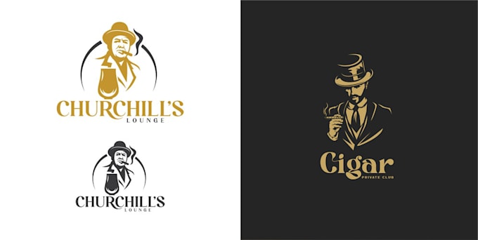 Design a creative premium mascot cigar logo, label, and bands by ...