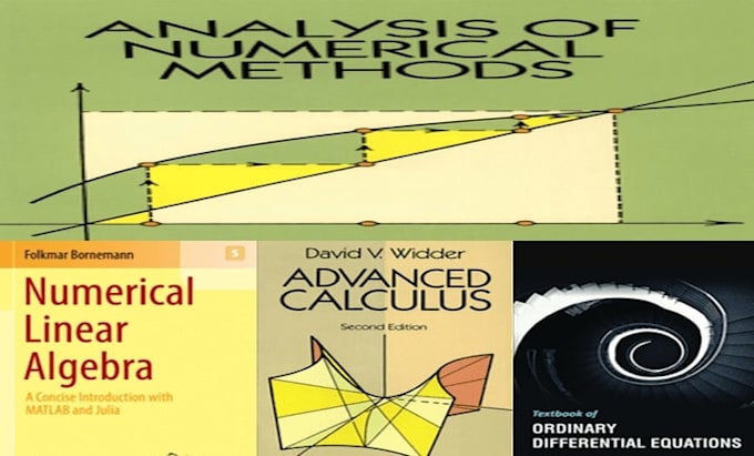 Help in numerical analysis methods,linear algebra,differential equation,calculus by Aabid_math ...