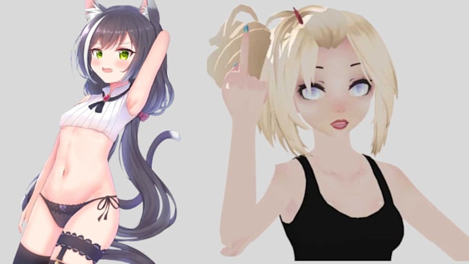 Create Custom Vrchat Avatar Nsfw Sfw Vrc Furry Avatar By Kaingeorge Fiverr