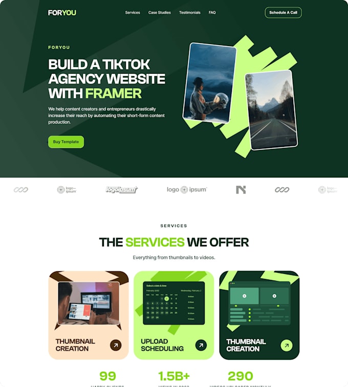 Do modern framer website design, framer animation and cms, figma to framer by Alwariz | Fiverr