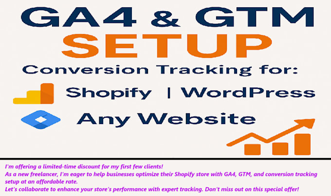 Set up ga4 tracking with google tag manager for both browser and server side by Msasaroar | Fiverr