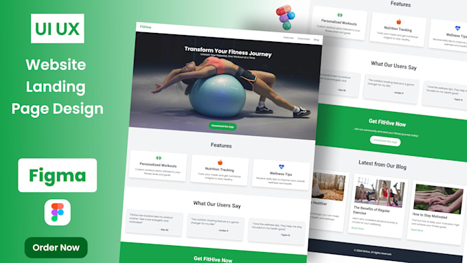 Design website ui ux in figma, website design by Champika99 | Fiverr