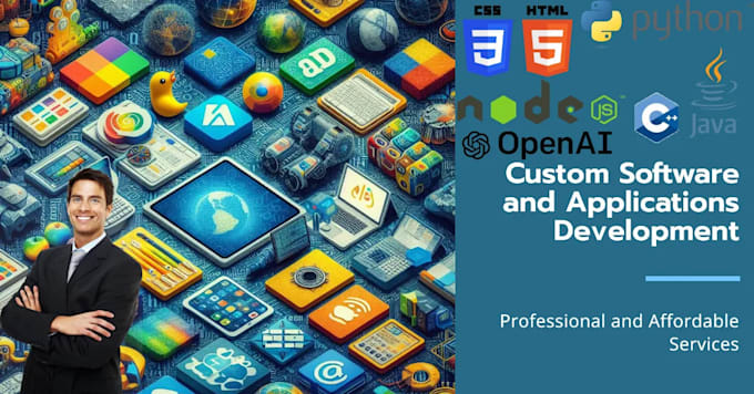 Develop Custom Software And Applications Ai Python Java C Node Js More By Finicode Fiverr
