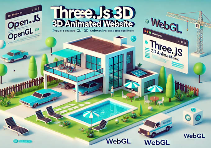 Threejs webgl gsap opengl, glfw, jogl, directx 3d webflow animated ...