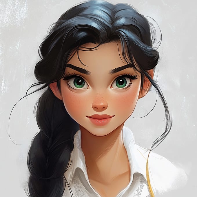 Create a unique style disney cartoon character by Ismonsdvsdf | Fiverr