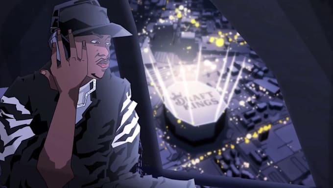 Do 2d cartoon animation,2d animated music video, animated meme coin,2d ...