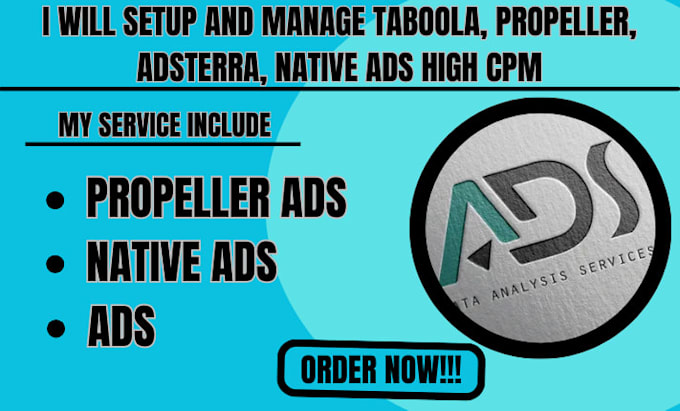 Setup propeller ads for your website by Samsonjoshua7 | Fiverr