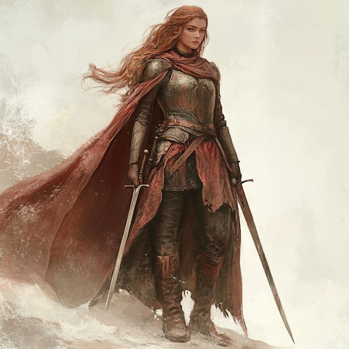 Create your dnd character art or fantasy character art by Kizzieiles ...