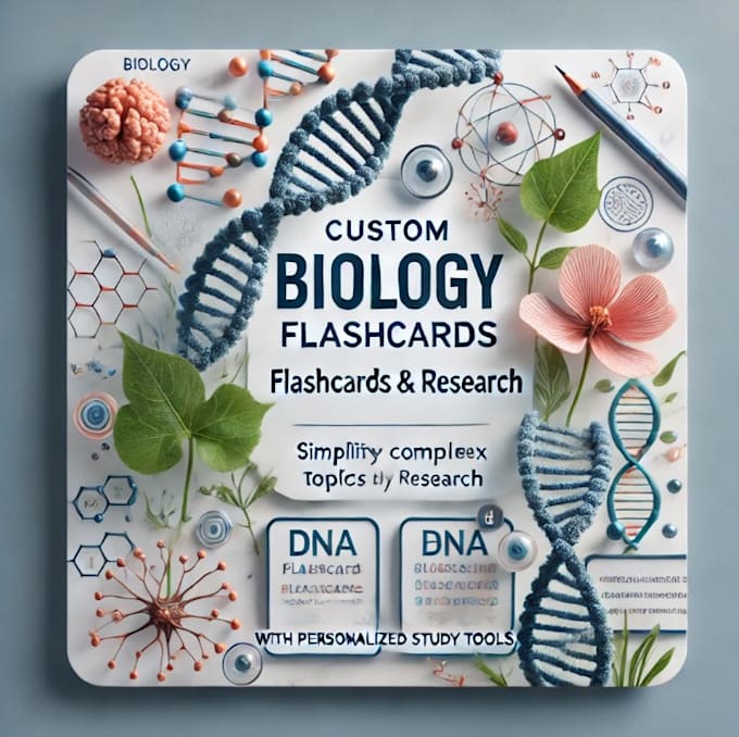 Do biology and flashcards by Garypeterson610 | Fiverr