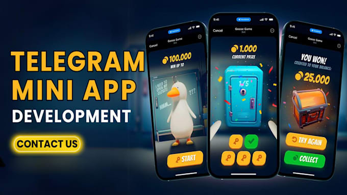 Créer un mini-jeu telegram, une mini-application telegram, un mini-bot ... Créer un mini-jeu telegram, une mini-application telegram, un mini-bot ...