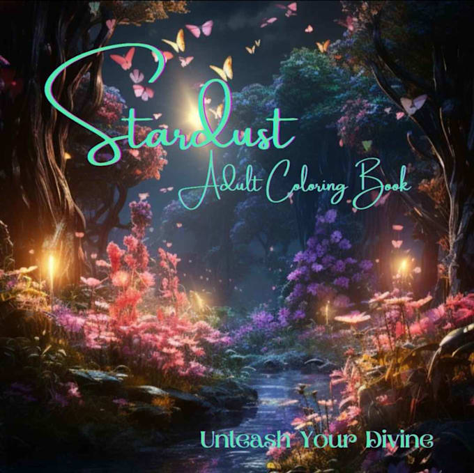 Create a detailed book cover by Stardustdivine | Fiverr