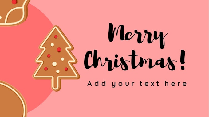Christmas cookie design canva template by Danna_acecanva | Fiverr