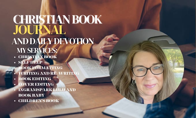 Do christian book devotional or sermon book formatting layout and cover ...