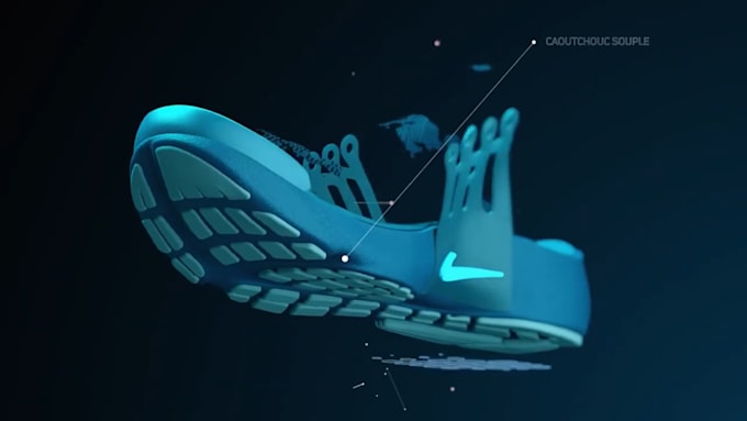 3d sneakers animation 3d shoe animation 3d heels animation 3d footwear ...