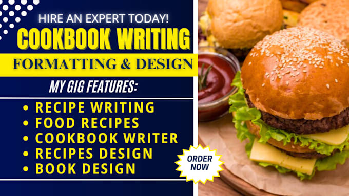 Write cookbook food recipe ebook cookbook formatting recipe book cookbook design by Iris_spivot ...