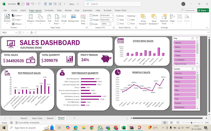 Convert your data to an attractive excel graphs, charts by ...