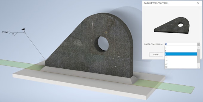 Automate your 3d designs with parametric options and smart drawings by Nelson_f_ortiz | Fiverr