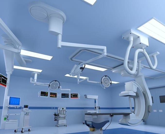 Redesign medical operating room, surgery room, homestyler,3d hospital ...