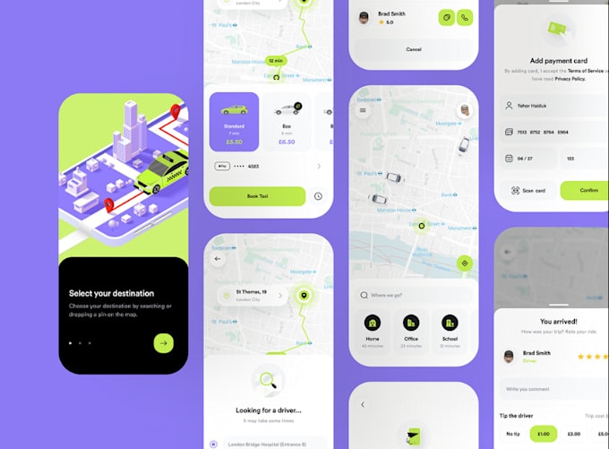 Develop taxi booking app, ride sharing app, ola, uber clone app, cab booking app by Emma_james72 ...