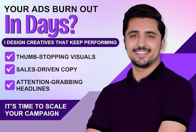 Design direct response facebook ad creatives for ecommerce brands by ...