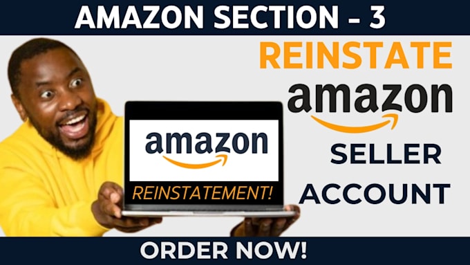 Reinstate suspended amazon account, reinstate section 3 suspension appeal letter by Khadijat_em ...