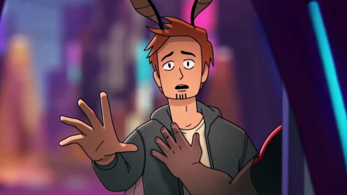 Create 2d cartoon animation, 2d music video, 2d short video animated ...