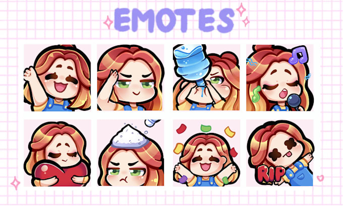 Animate emote for you by Kavyun | Fiverr