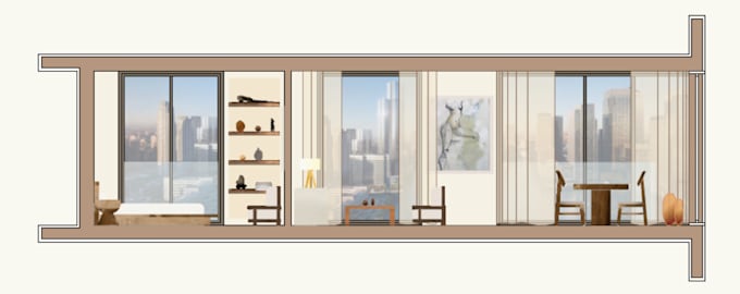 Create internal and external elevations and sections by Christelag | Fiverr