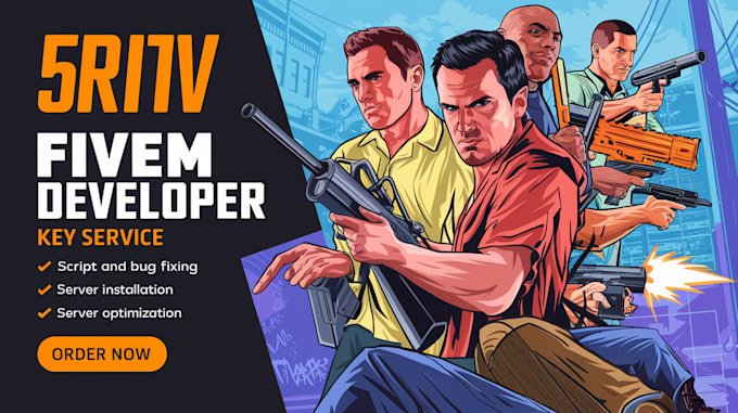 Be your expert fivem qbcore developer for custom scripts and rp server setup by Real_milly | Fiverr