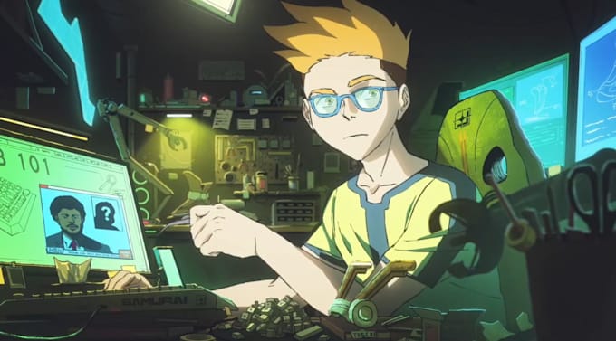 Create premium 2d nsfw music video animation, traditional animation, hand drawn by Liam_jone ...