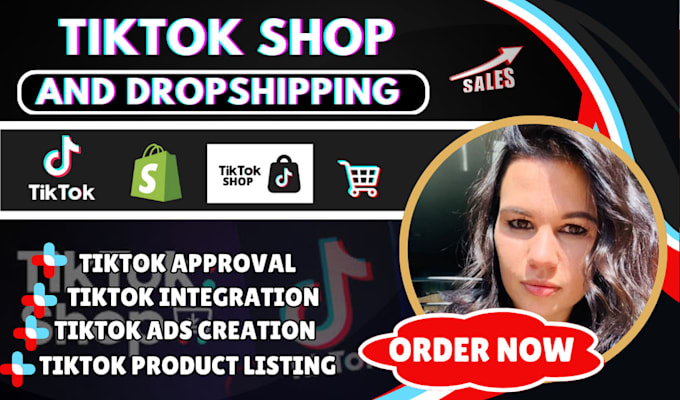 Setup tiktok shop, tiktok ads, tiktok dropshipping marketing, shopify marketing by Brenda ...