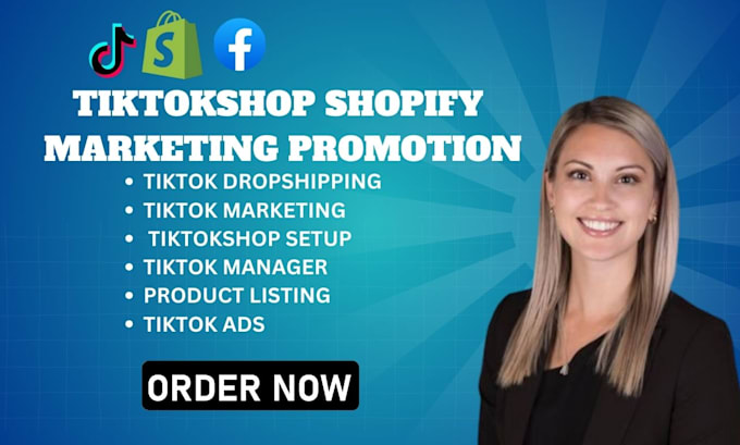 Boost tiktok sales tiktokshop dropshiping tiktok marketing tiktok ads by Tahila_rosa | Fiverr