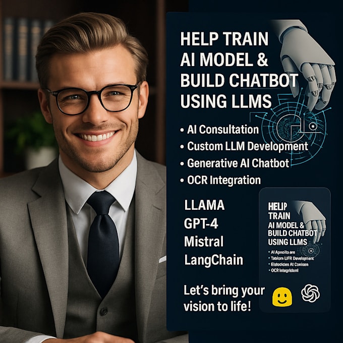 Create ai influencer, machine learning, deep learning, computer vision, ai model by Malik_salma ...