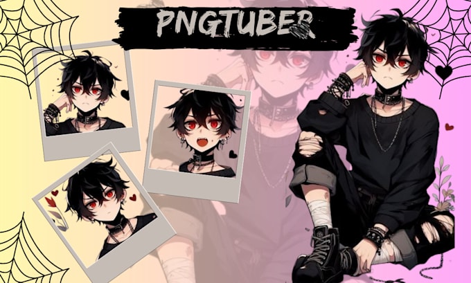 Pngtuber vtuber pixelart png tuber character design live2d rig pngtuber ...