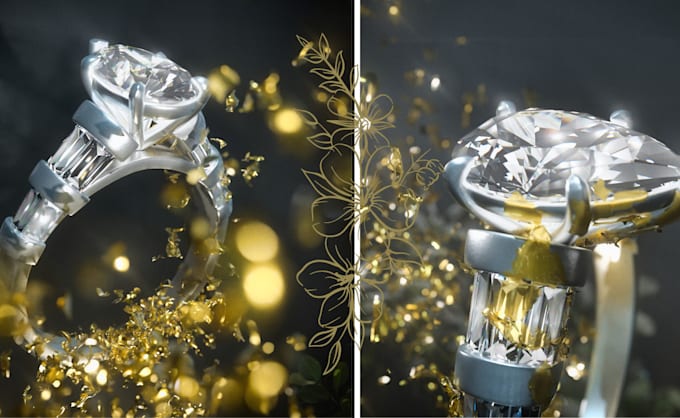 Cgi 3d jewellery animation video 3d jewelry rendering 3d jewelry design ...