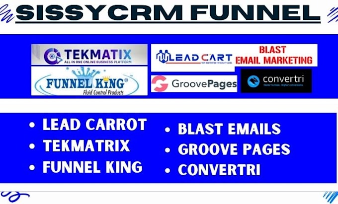 Setup blast emails lead carrot tekmatirx convertri funnel king groove pages by Sissycrmfunnel ...