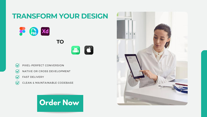 Transform your figma designs into stunning mobile apps by Keyurmavadiya ...
