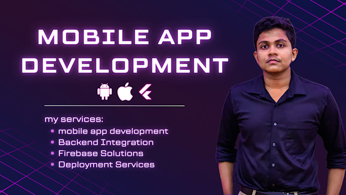 Develop premium flutter mobile apps for ios and android by Wimukthi_deshan | Fiverr