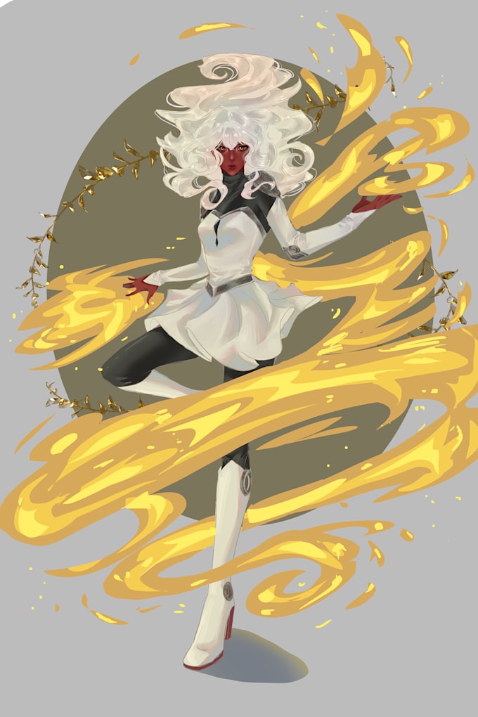 Illustrate full body commission by Miireux666 | Fiverr