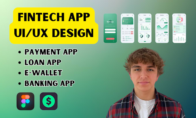 Design a modern saas fintech app ui ux in figma by Jed_macmillan | Fiverr