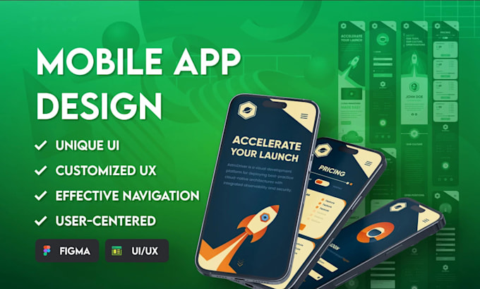 Do website ui ux design, dashboard, mobile app, landing page design by Keval_bhojani | Fiverr