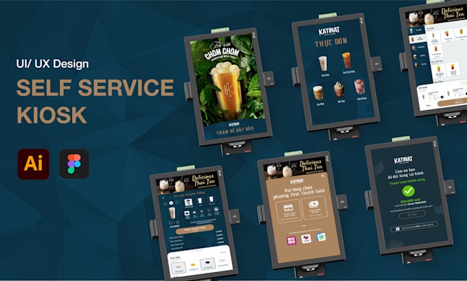 Design user friendly ui ux for pos and kiosk systems by Zendakid95 | Fiverr