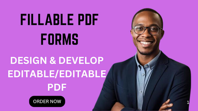 Create an interactive pdf, fillable form, questionnaire, survey and ...