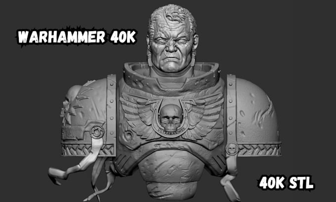 Sculpt warhammer 40k miniatures age of sigmar tabletop game stl for ...