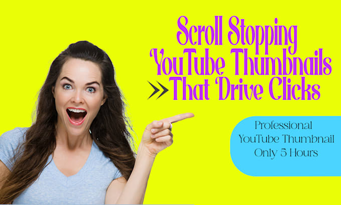 Design eye catching youtube thumbnails to skyrocket your views and ...