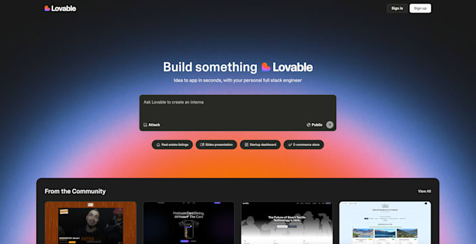 Fix or create website using lovable bolt and replit platform by Afzal ...