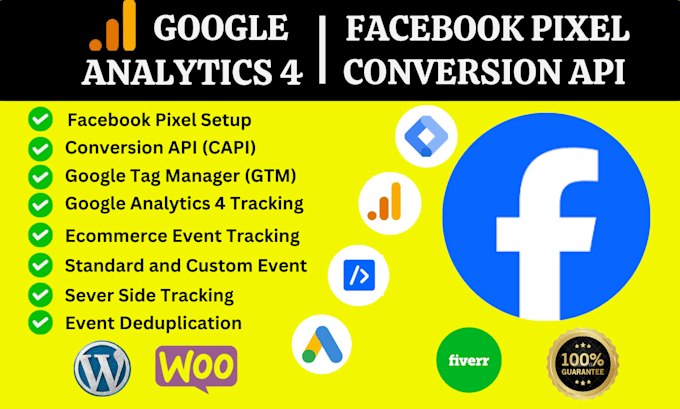 Setup meta facebook pixel capi ga4 server side tracking by Shakawat76 ...